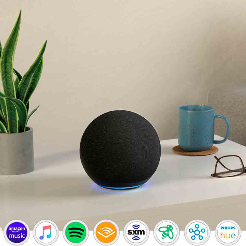 Amazon Echo 4 de 50 watts con Alexa - B07XKF5RM3 - MaxiTec