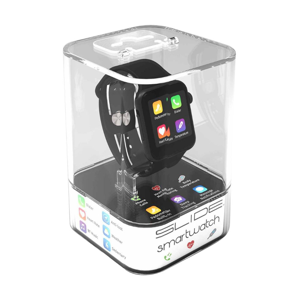 Smartwatch Slide Sw500 Negro Reloj Inteligente Multifuncional Con