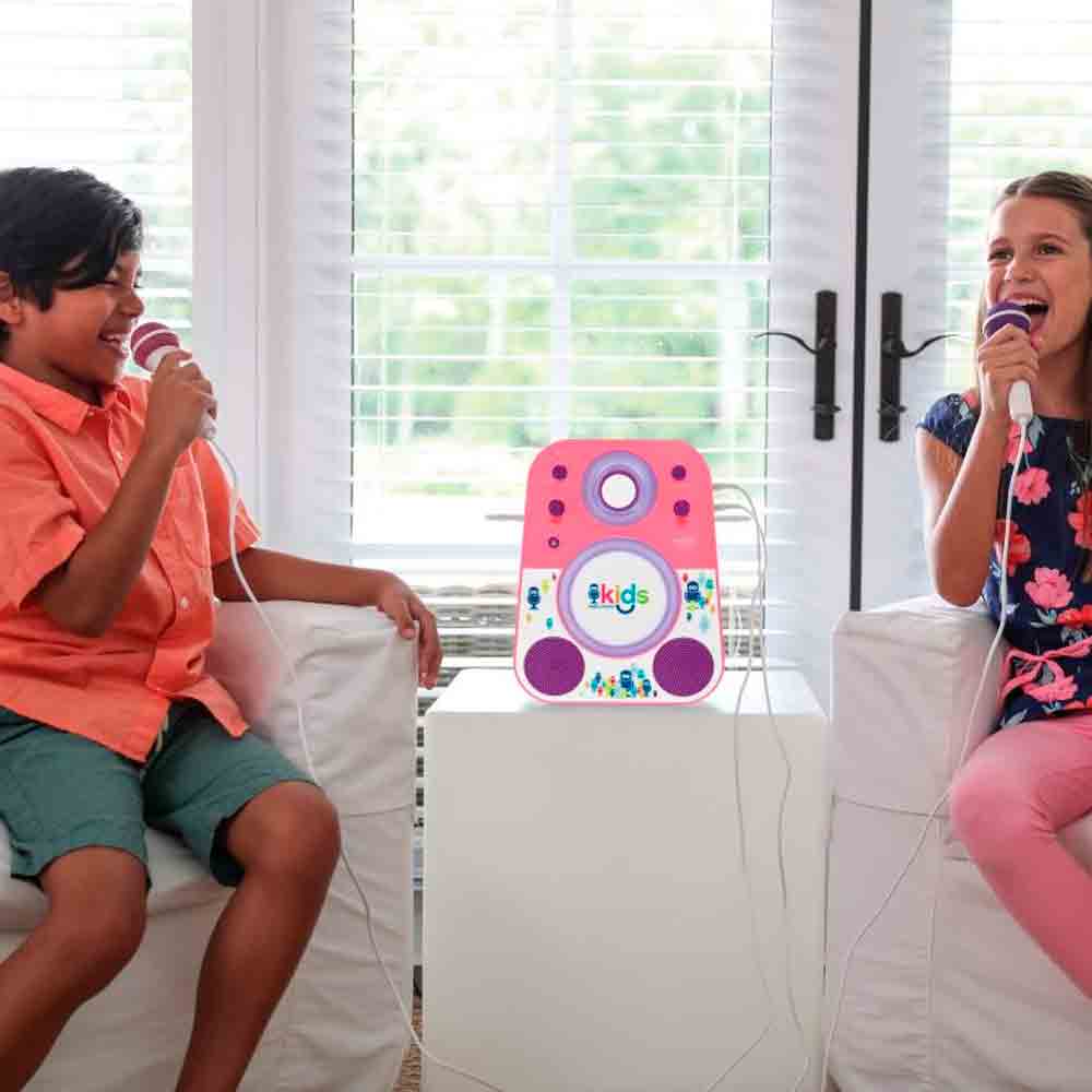 Singing Machine Kids Mood - Sistema de Karaoke para Niños con Luces LED ...