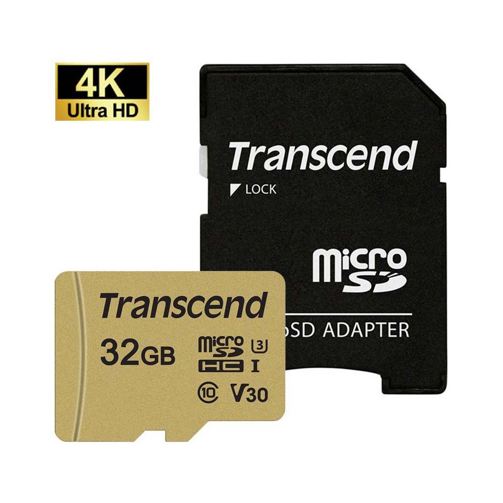 Tarjeta de memoria micro sd 32gb clase 10 - TS32GUSD500S - MaxiTec