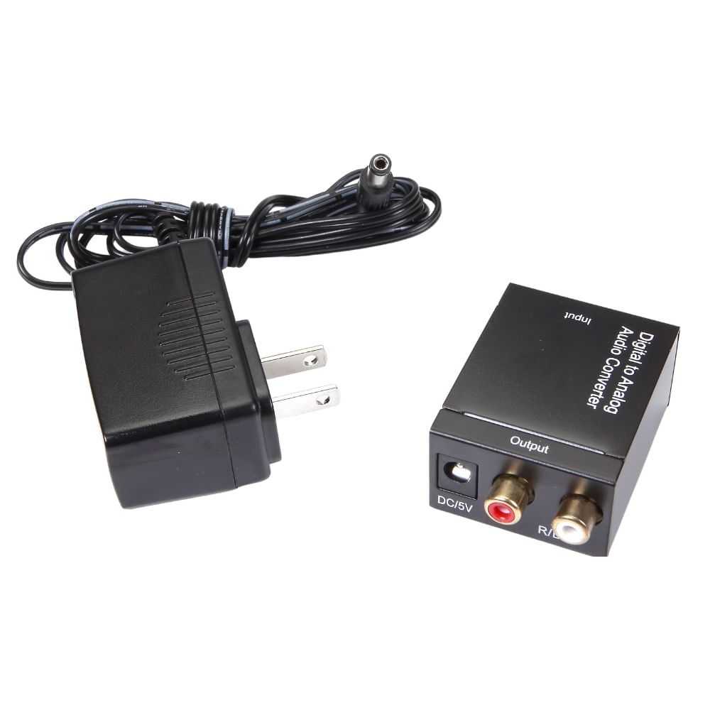 Convertido de audio digital(óptico digital/coaxial) a análogo(RCA) - CS ...