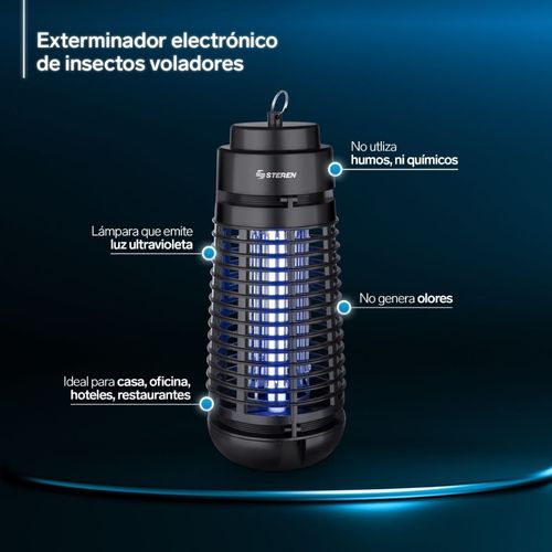 Exterminador electrónico de insectos - INSECTRONIC - MaxiTec