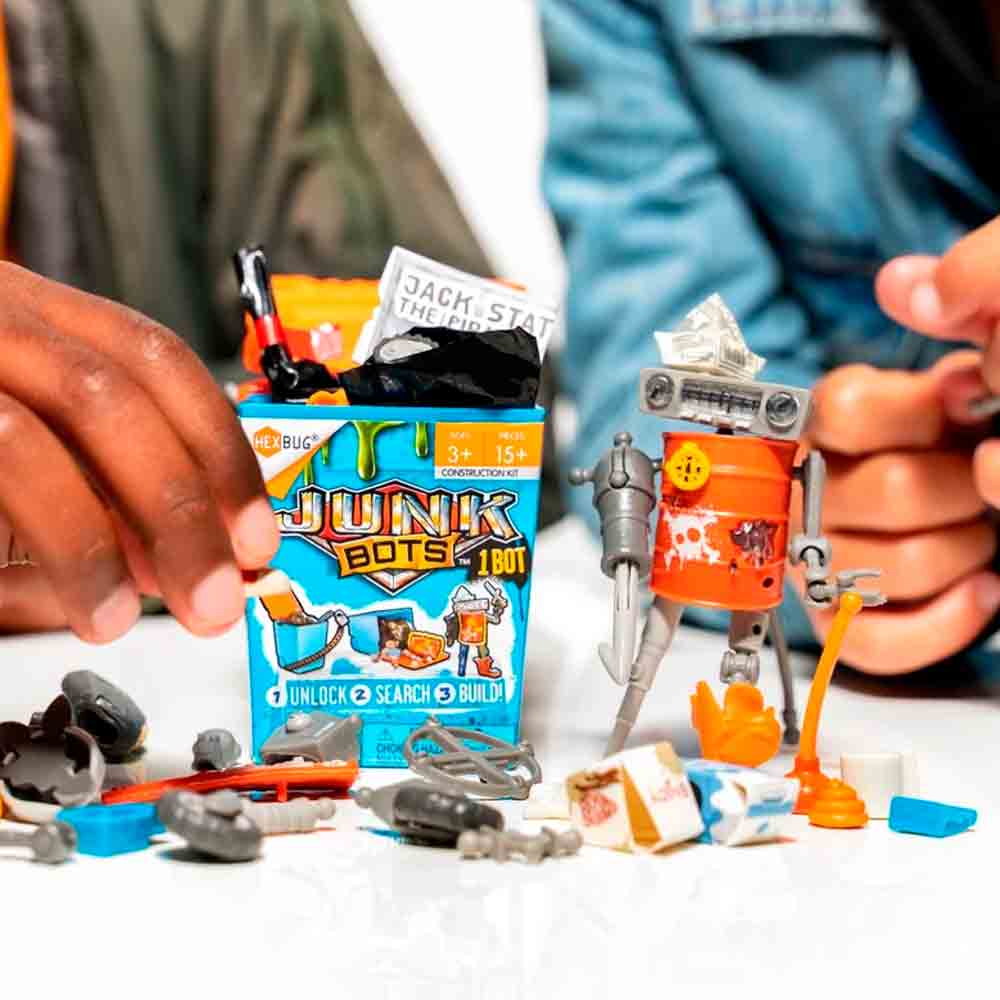 HEXBUG Junkbots - Descubre y Crea Tu Propio Mundo Robótico - 430-6841 ...