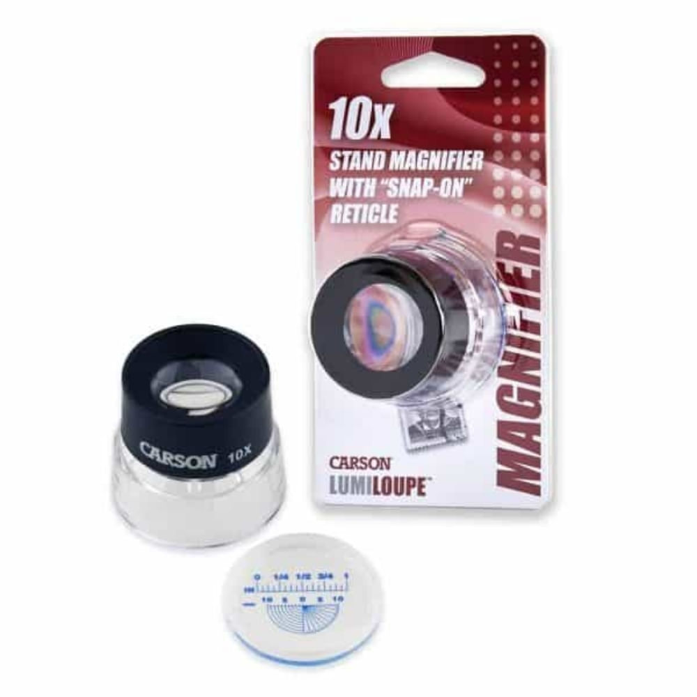 Lupa con enfoque de 10X - LL-20 - MaxiTec