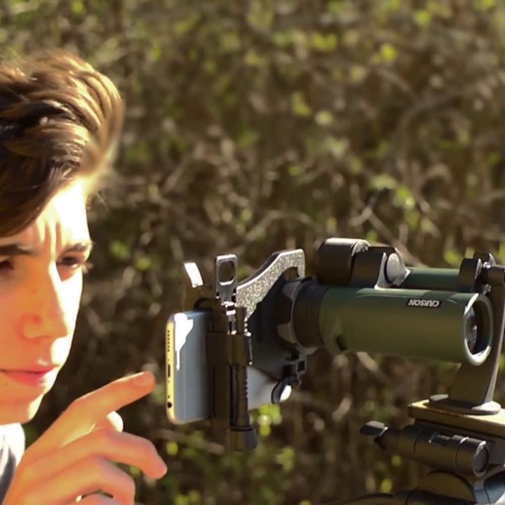 Montura de celular para binoculares - IB-700 - MaxiTec