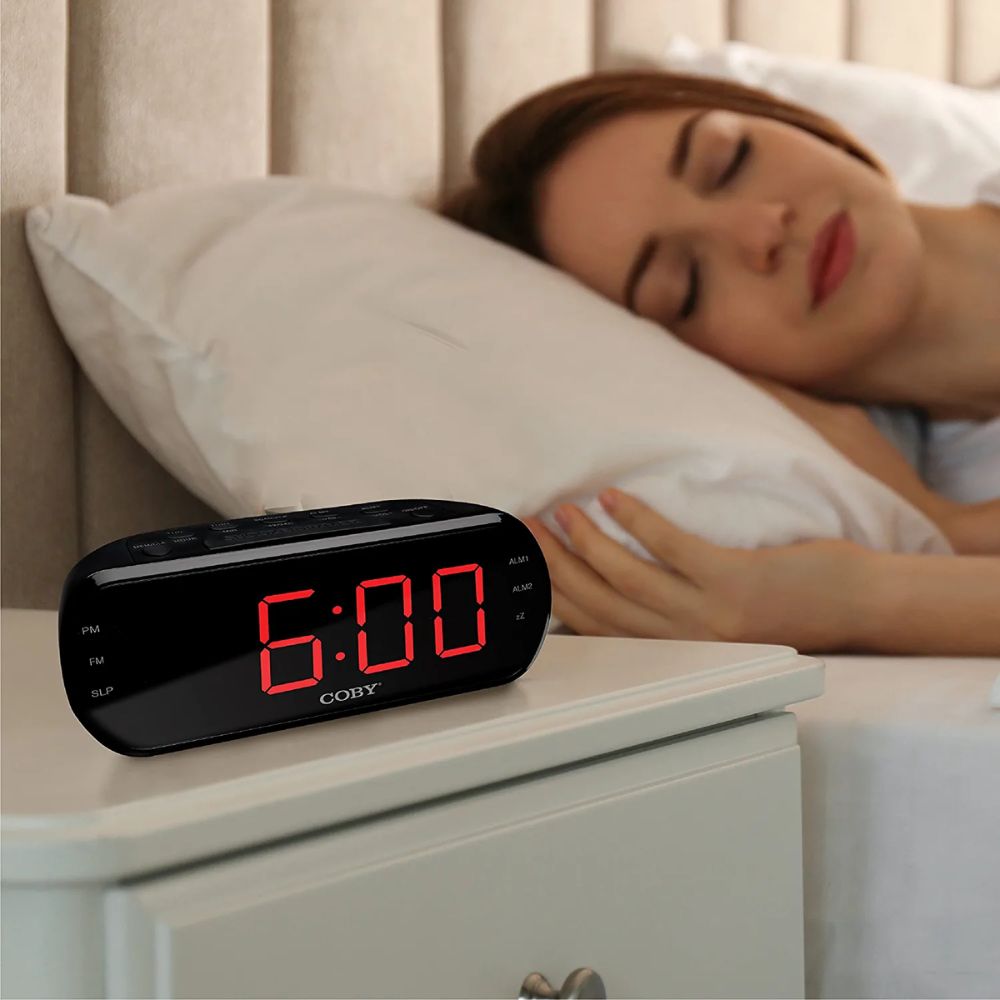 Radio reloj despertador con cargador USB - CCR103 - MaxiTec