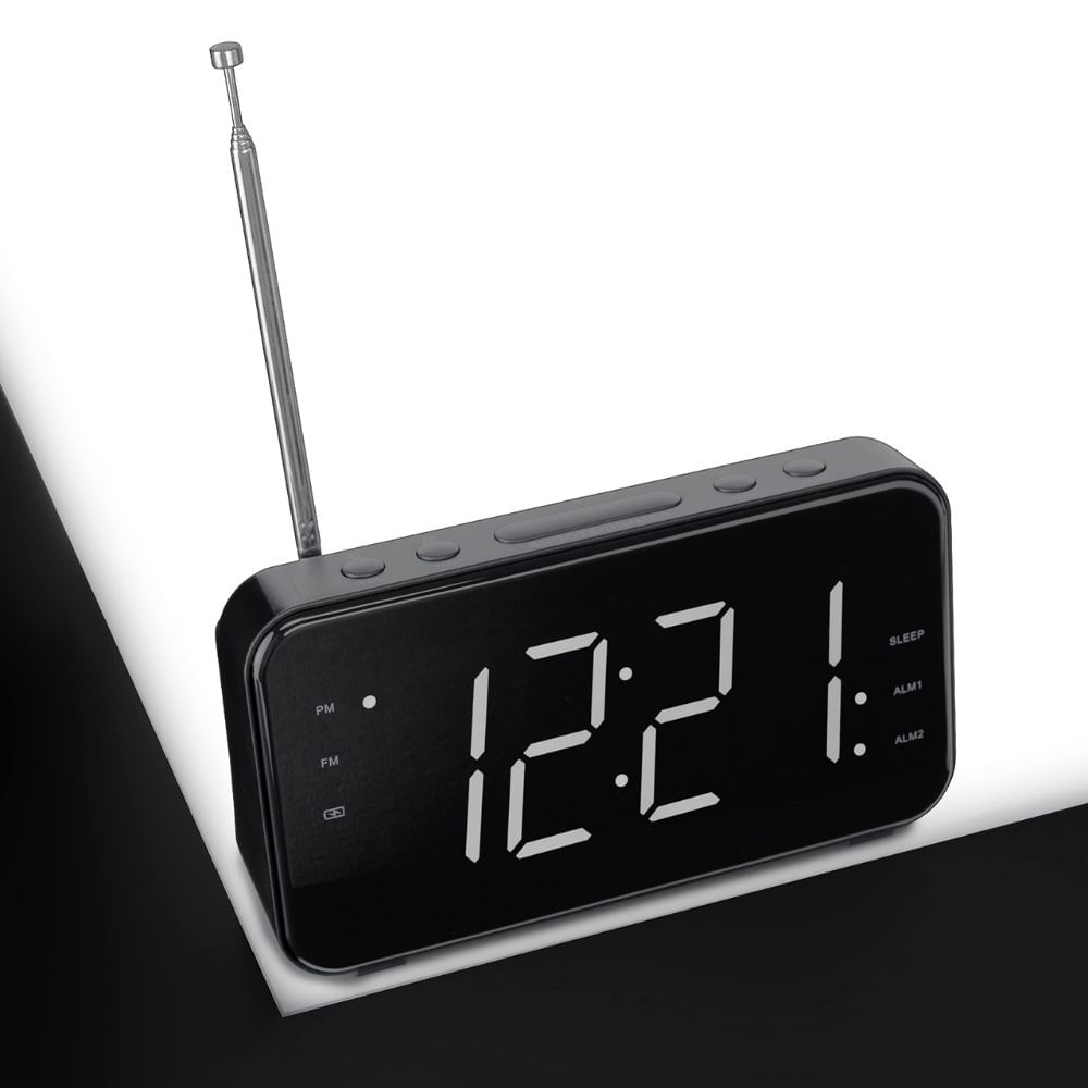 Radio reloj despertador inalámbrico - CCR102 - MaxiTec