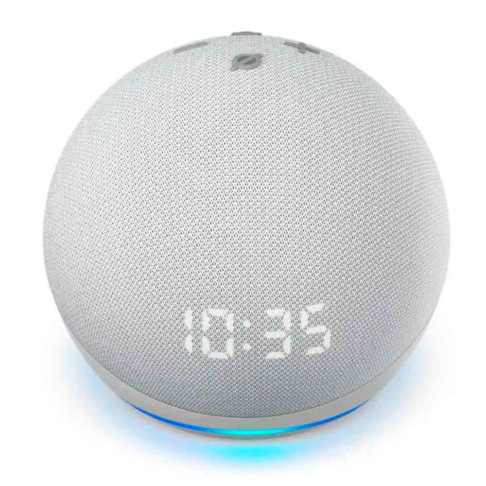 Amazon Echo Dot 4 con Reloj y Alexa - B07XJ8C8F7 - MaxiTec