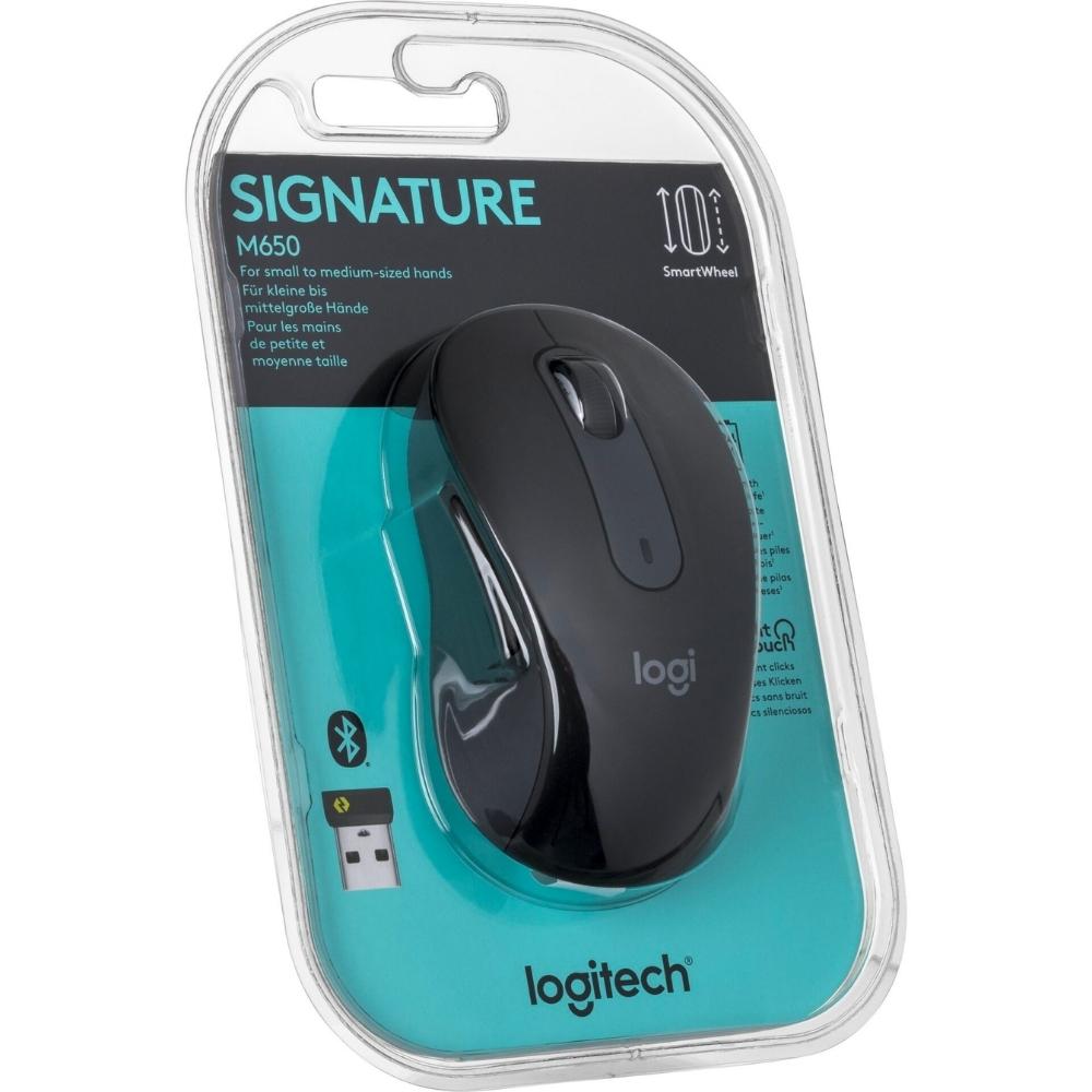 Mouse Logitech M650: Ratón Inalámbrico con Precisión y Elegancia - 910-006250 - MaxiTec