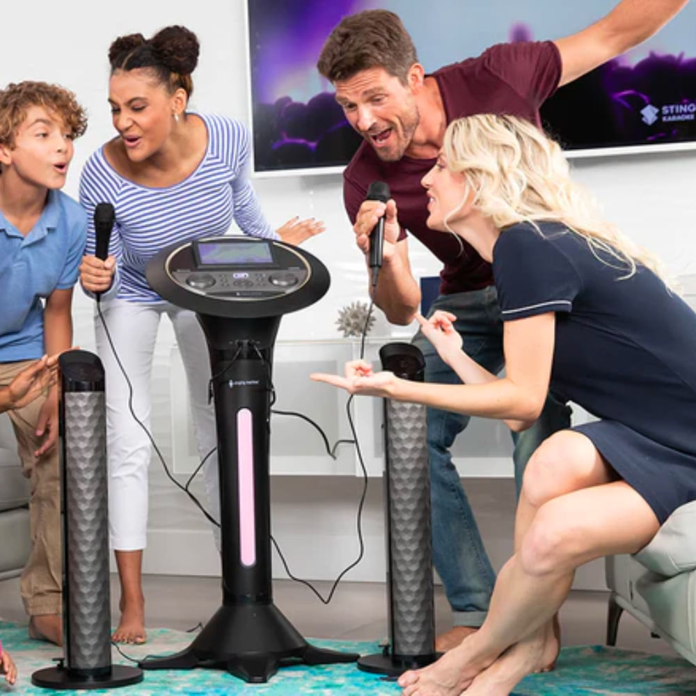 Sistema de Karaoke WiFi Premium de Singing Machine con Pantalla Táctil ...