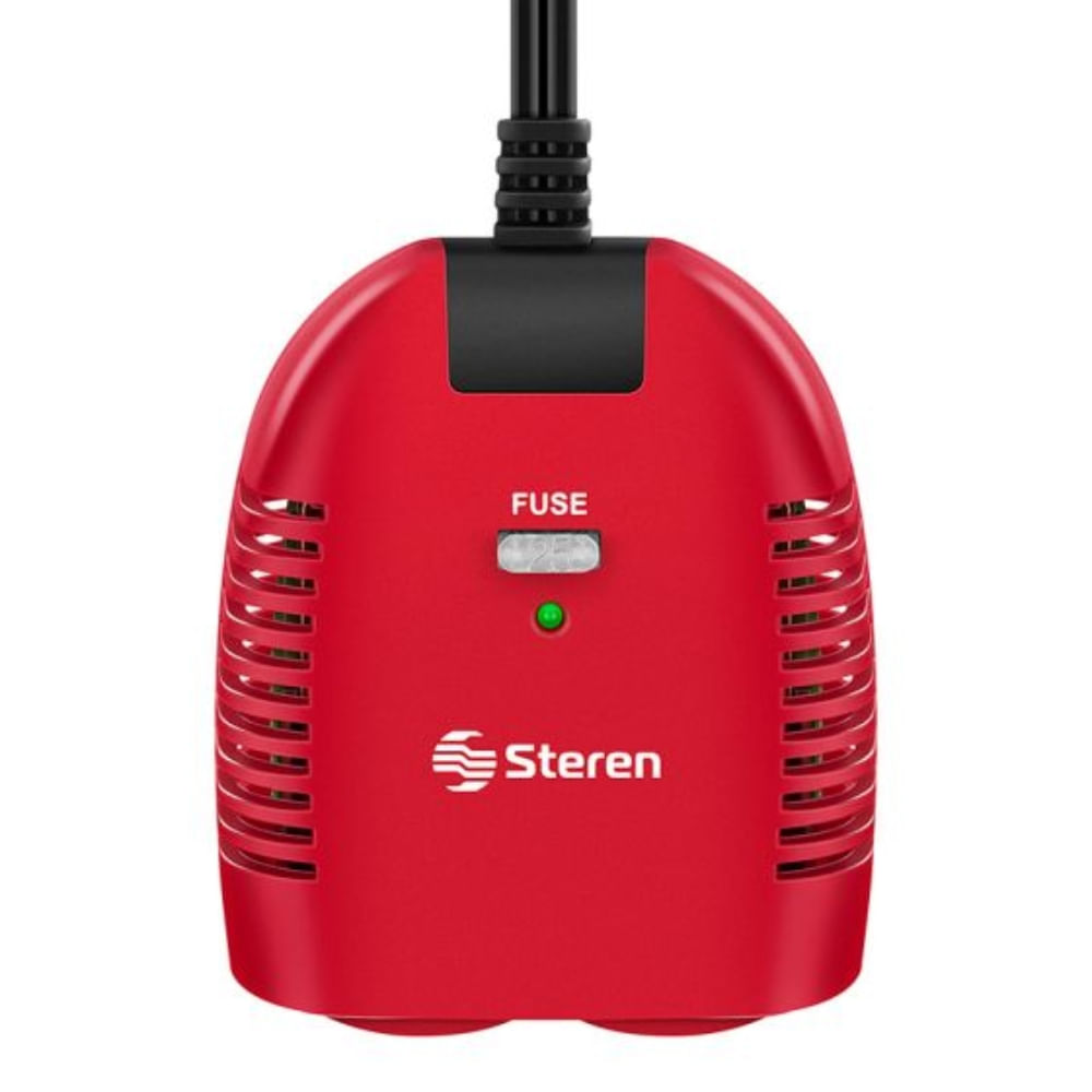 Inversor de Corriente Automotriz Steren 150W - De 12VCC a 110VCA - INV ...