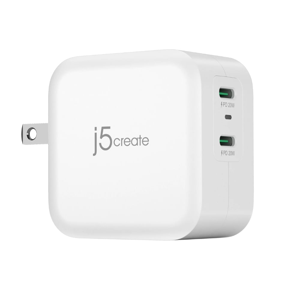 Cargador Rápido USB J5create JUP2440 de 4 Puertos con Power Delivery - JUP2440 - MaxiTec