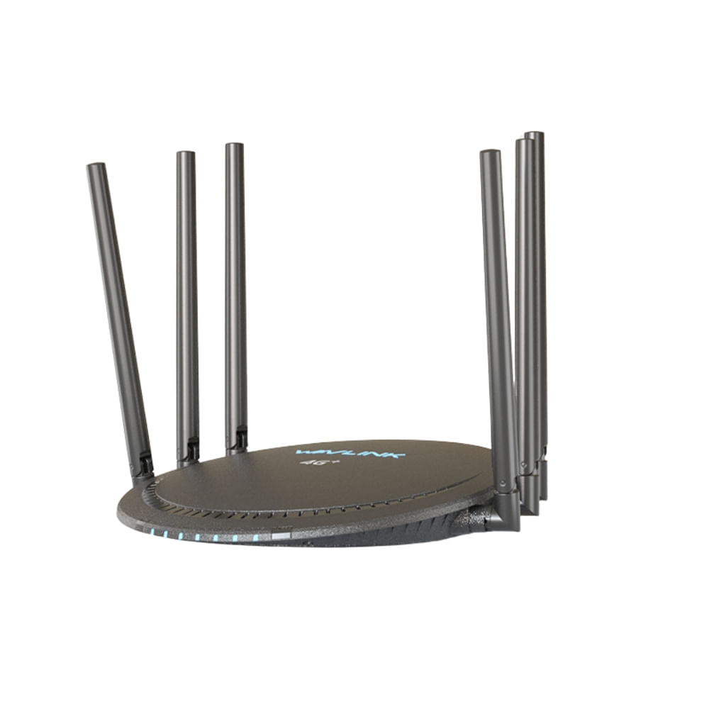 Router WiFi AC1200 Dual-Banda 4G LTE Wavlink con 6 Antenas de Alta ...