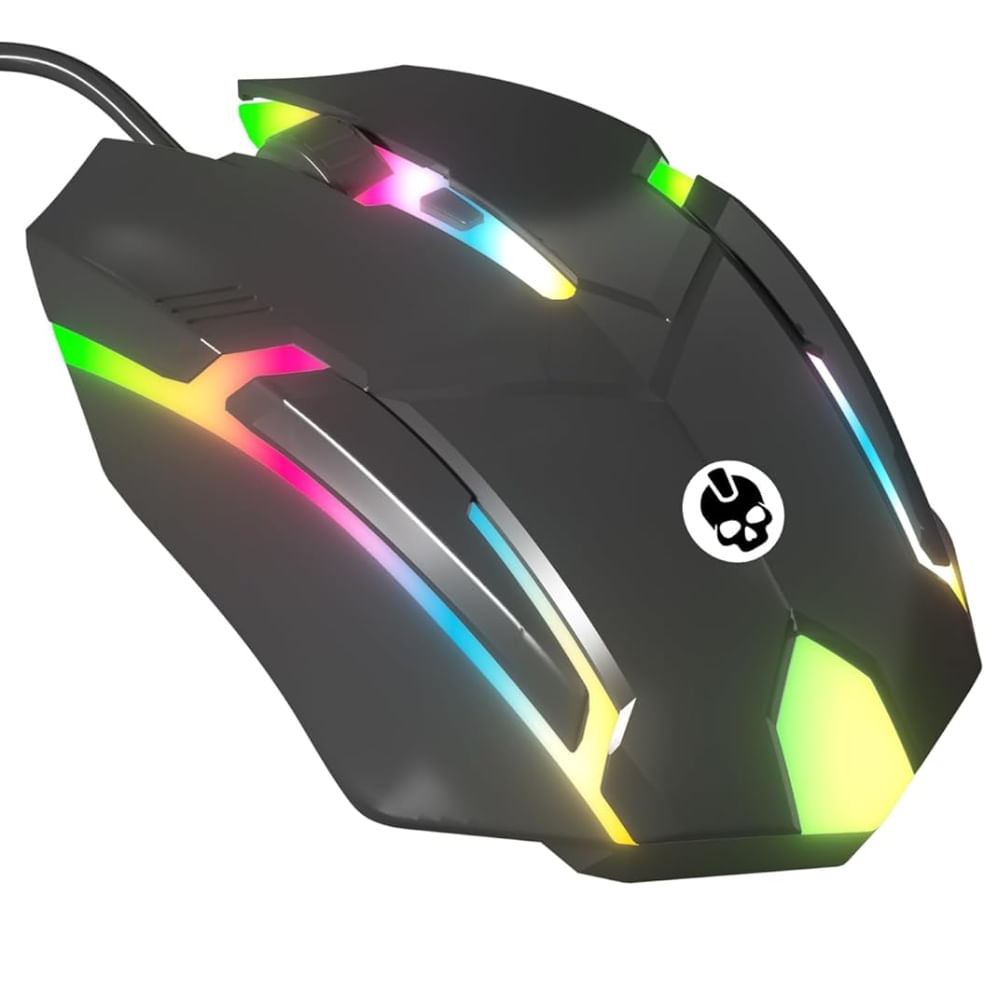 Mouse Gamer RGB Phantazma con 4 Configuraciones DPI - GAM-M100 - MaxiTec